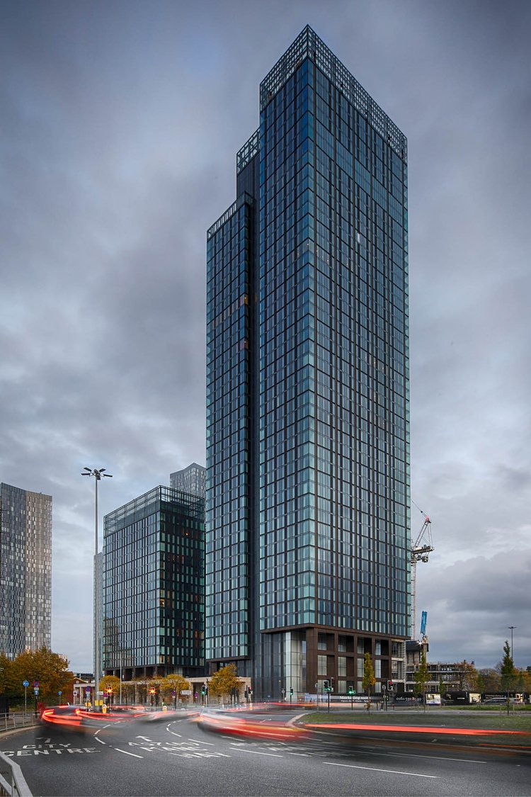 NHS Signs For Medical Centre at Manchester Elizabeth Tower