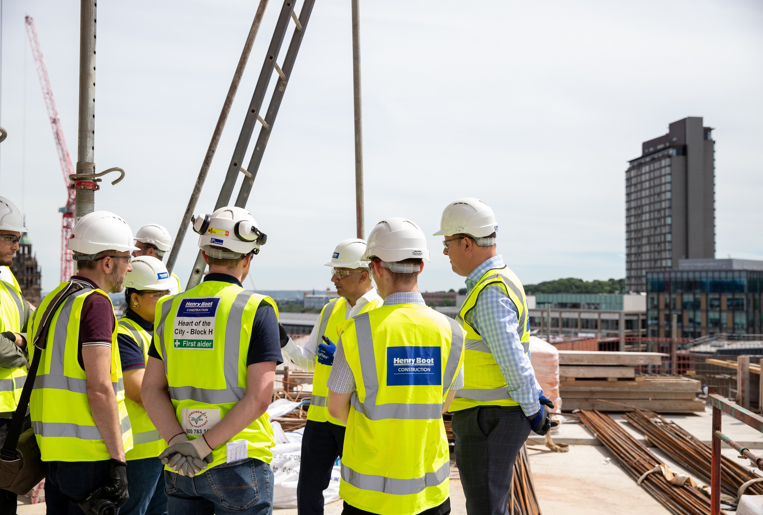 Topping Out for Sheffield's First Zero-Carbon-Ready Office