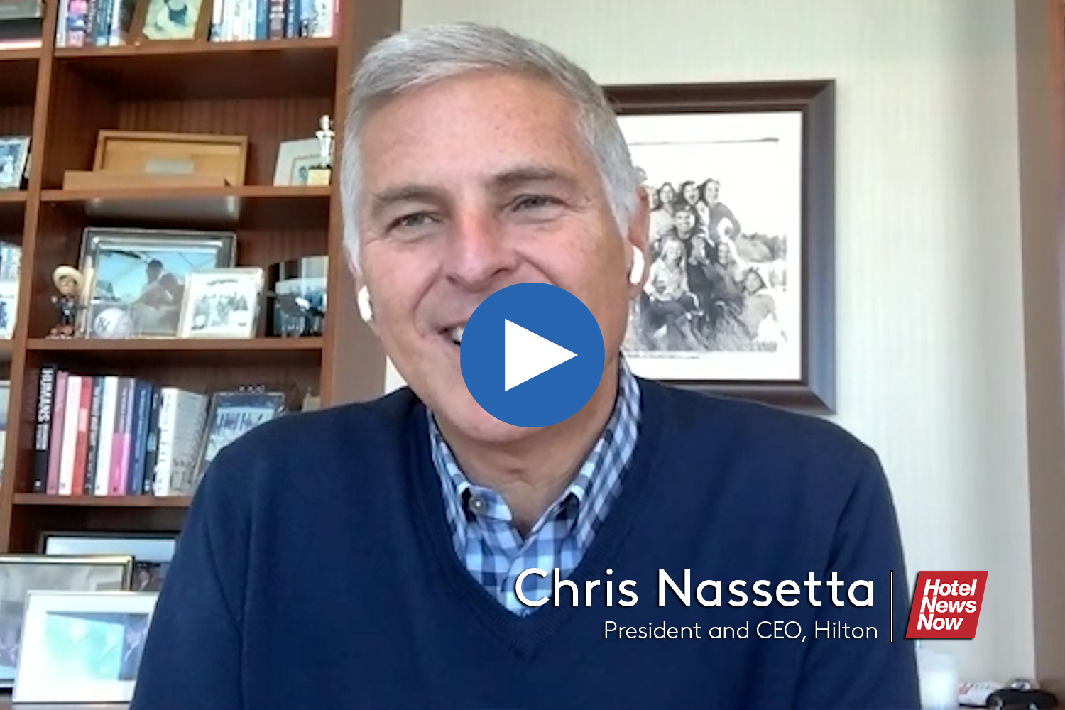 Hilton's Nassetta: 'We're Close to the Road to Recovery'