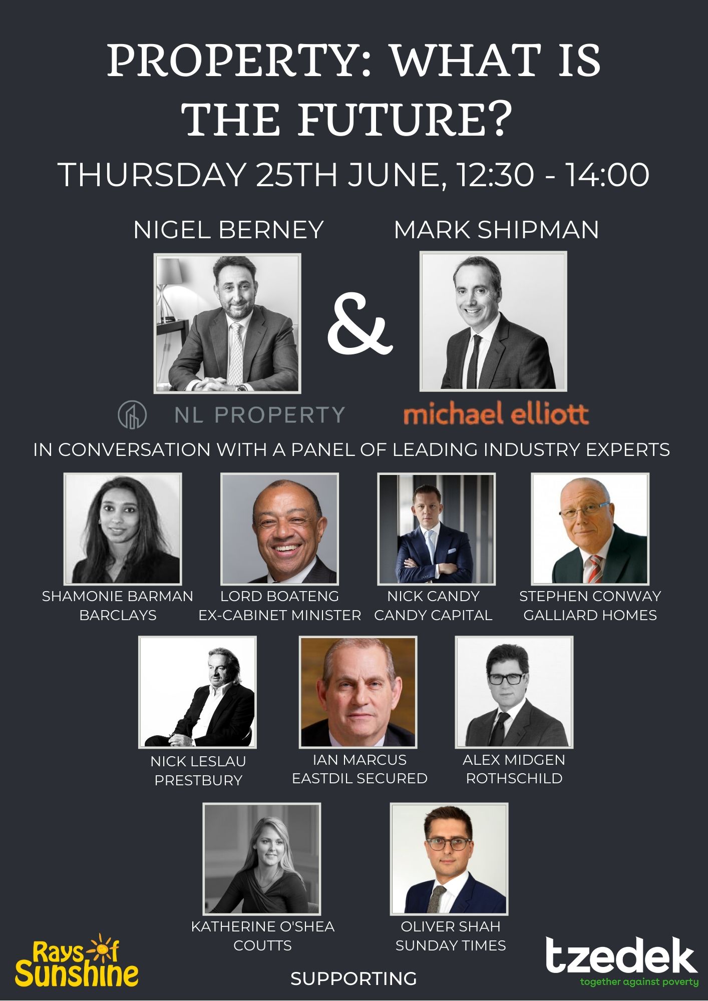 Real estate stars lined up for Michael Elliott webinar