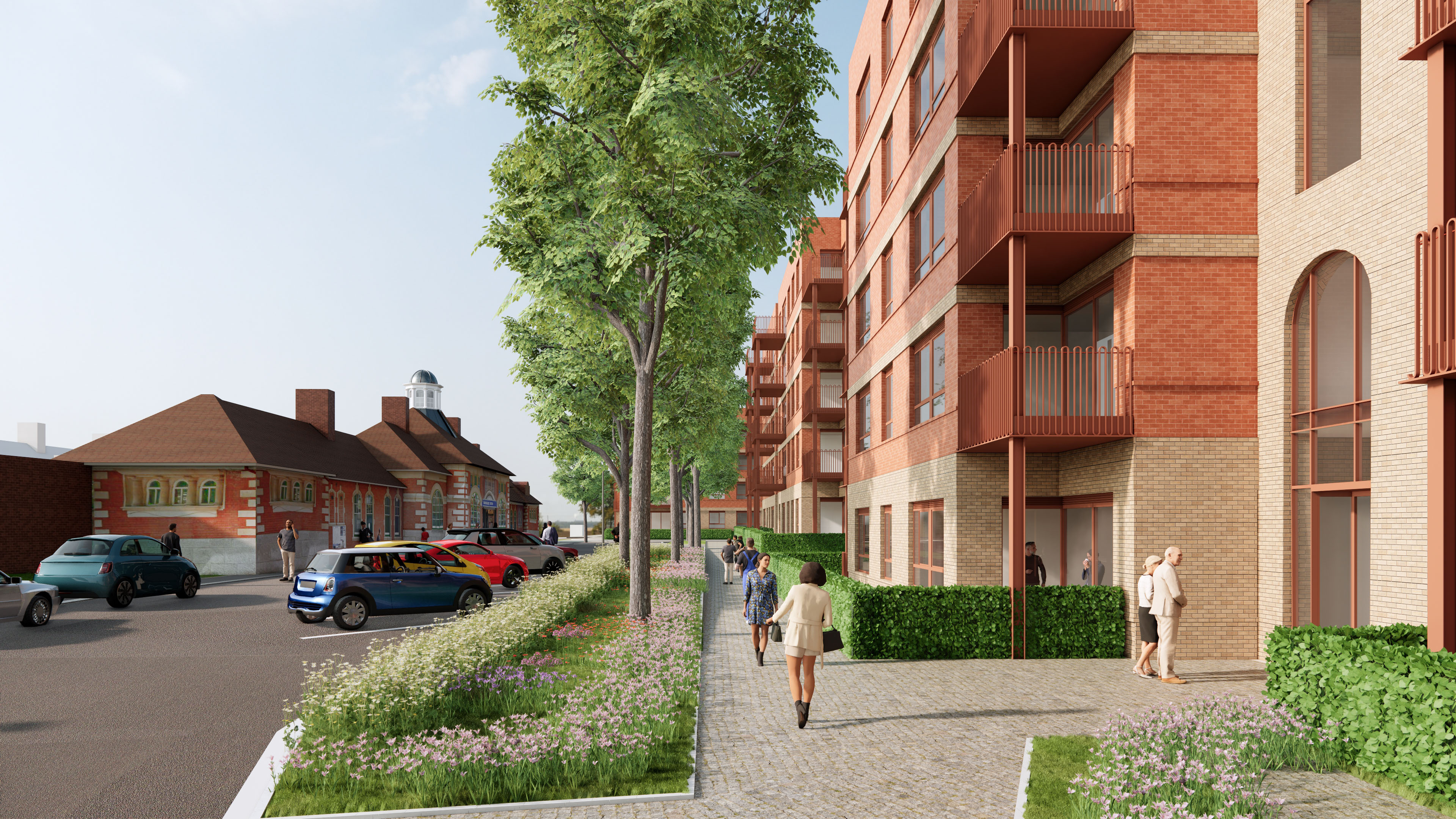 TfL, Vistry and Peabody Unveil Barkingside Station Homes Plans