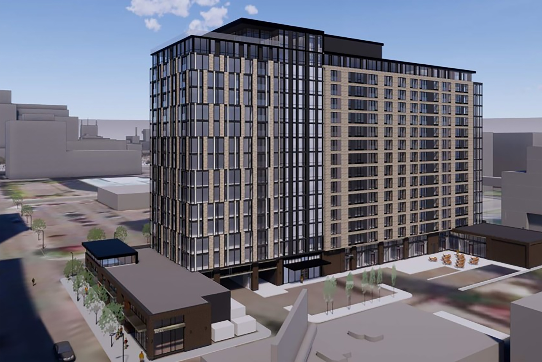 Construction Ramps Up on $101 Million Tower in Downtown Minneapolis