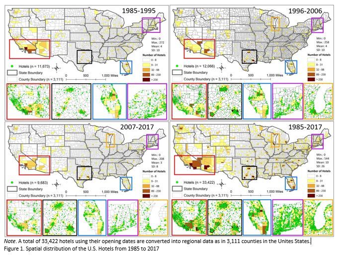 News | Hotel Development Study Shows Geographical Clustering News | Hotel Development Study Shows Geographical Clustering