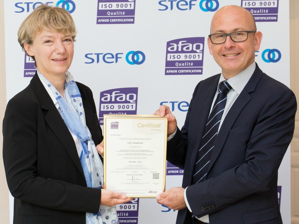 STEF obtient la certification AFAQ ISO 9001:2015 - Business Immo